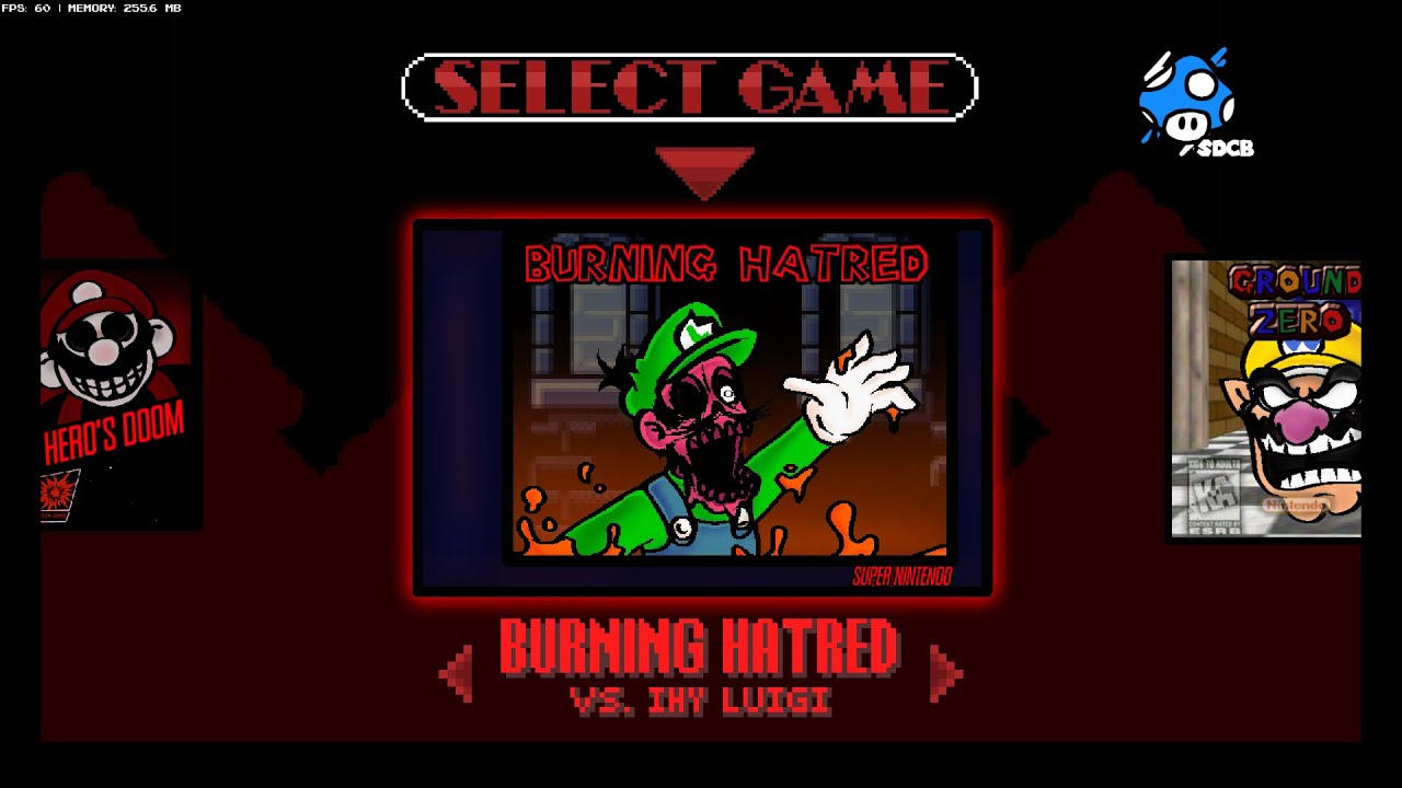 FNF Mario's Monday Night Massacre Burning Hatred - YouTube