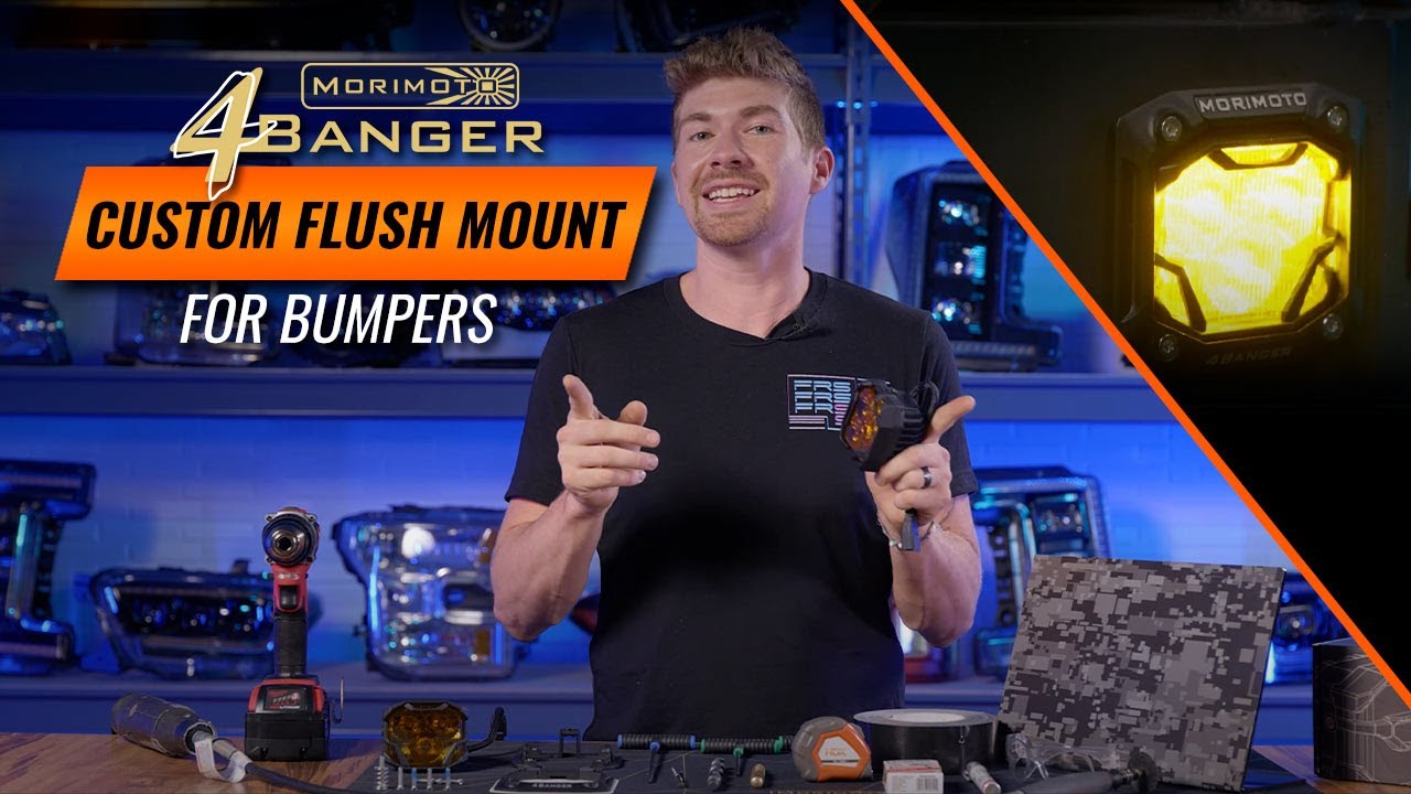 The BEST Flush Mount Pod Lights Ever! - YouTube