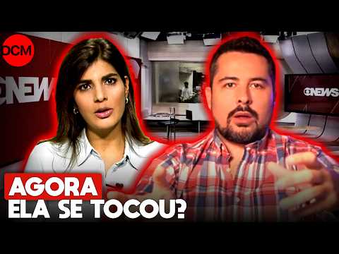 NA GLOBONEWS, ANDRÉIA SADI DETONA PAULO FIGUEIREDO APÓS MISOGINIA: \