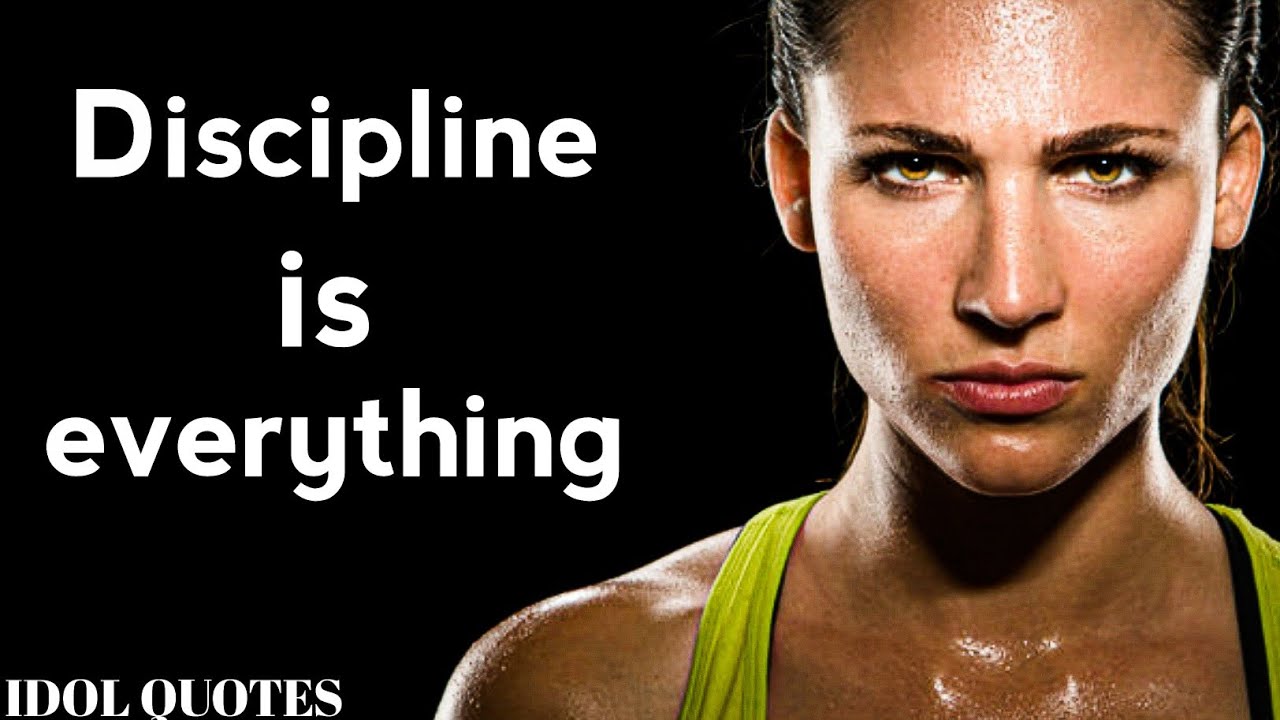Discipline is everything | Success Quotes | Idol Quotes - YouTube