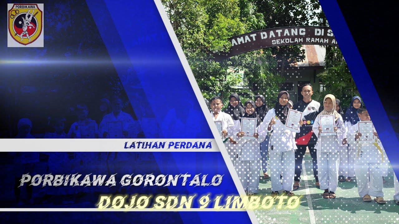 Latihan karate perdana di porbikawa - YouTube
