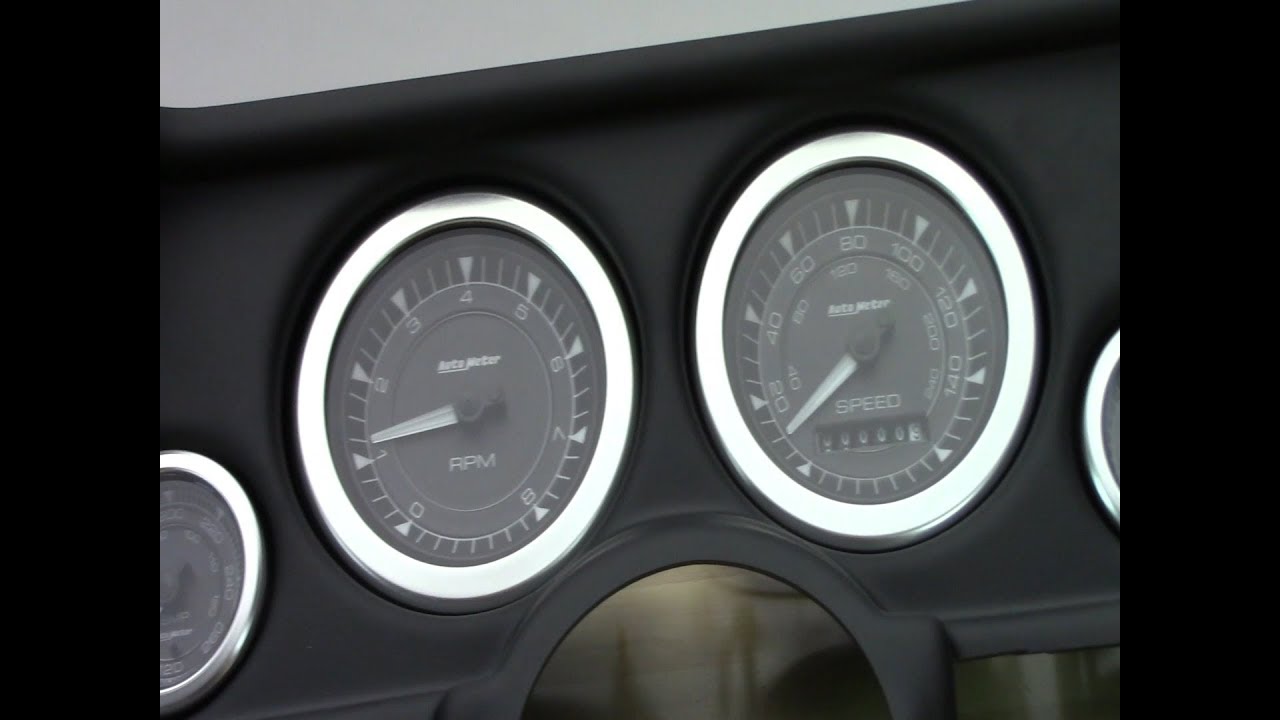First Look - AutoMeter Direct Fit Dash Kits - YouTube