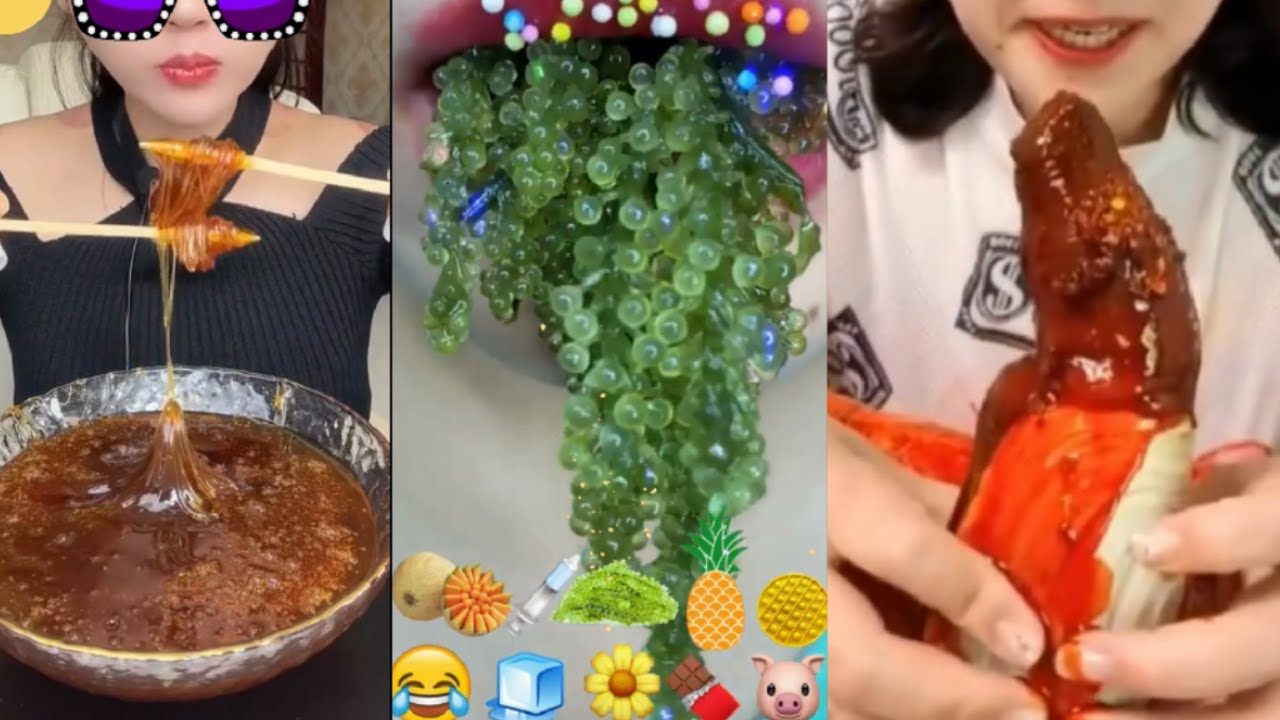 asmr eating popular asmr foods #mukbang #eatingsounds #crunchynoises # ...