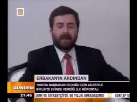 erbakan ailesi ile 1996 yılında yapilan ropörtaj.