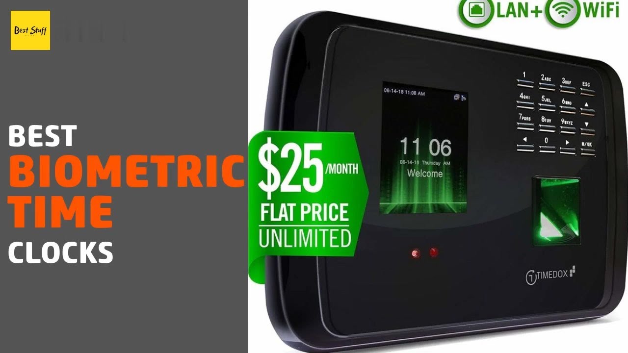 🌵4 Best Biometric Time Clocks 2020 - YouTube