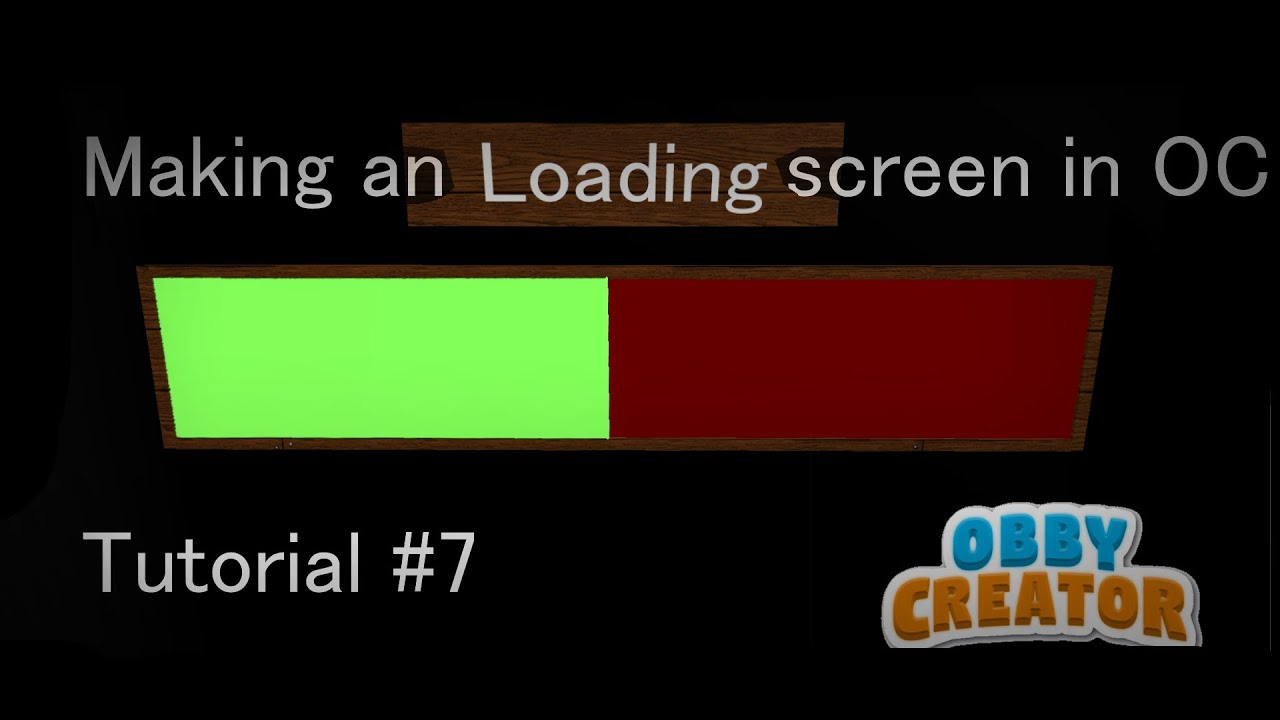 Making a Loading Screen in Obby Creator (Tutorial #7) - YouTube