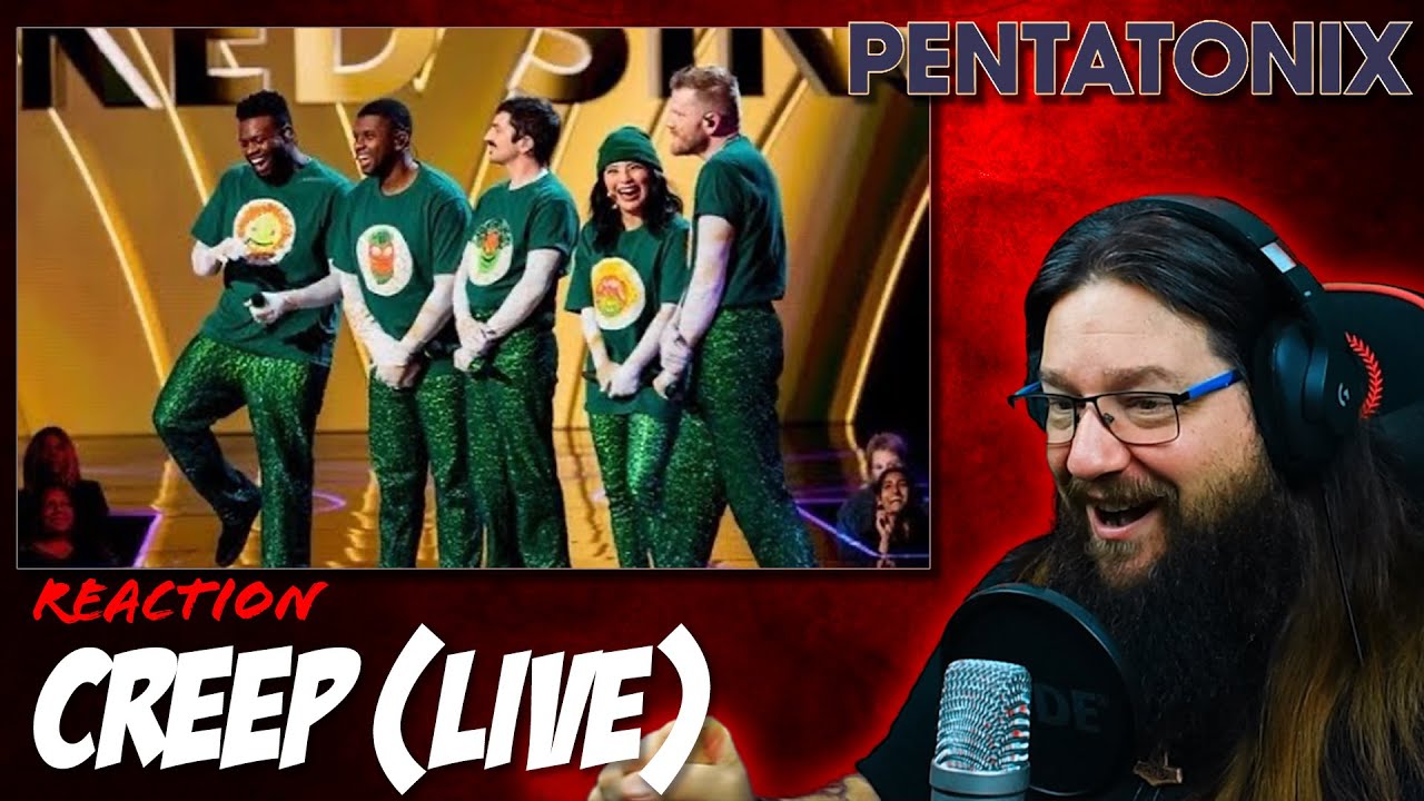 METALHEAD REACTS | Pentatonix - "Creep" (Masked Singer) - YouTube