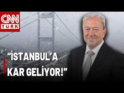 Uzman İsim Orhan Şen'den İstanbullulara Kar Uyarısı! \