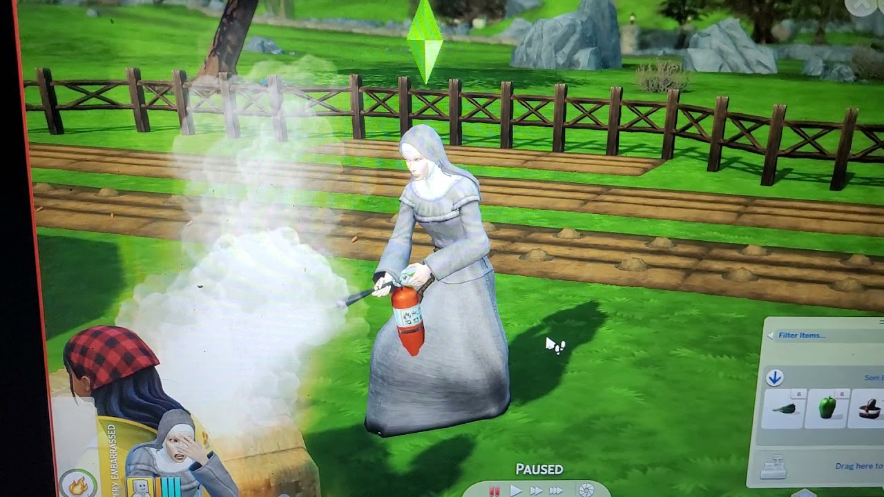 Sims 4 - Cottage Living - Religion Mod - Olsym Monastery Teaser - YouTube