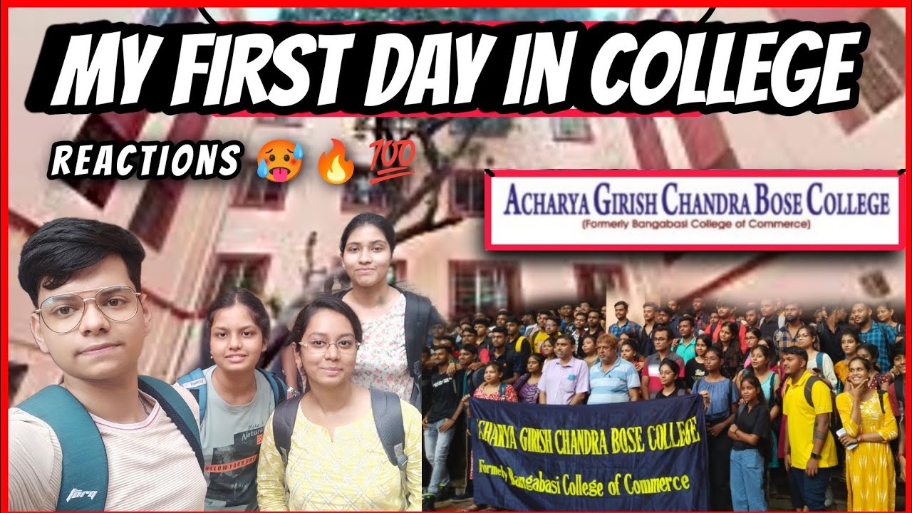 Ajc College Kolkata | Acharya girish chandra bose college Vlog 2K23 ...