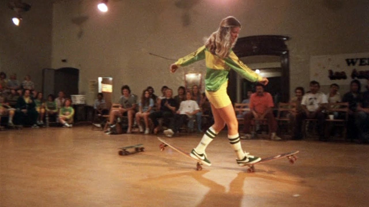 Ellen O'Neal as Jenny Bradshaw in Skateboard - the Movie (dir. George ...