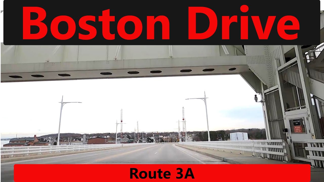 Boston Drive: Route 3A, Quincy to Hingham - YouTube