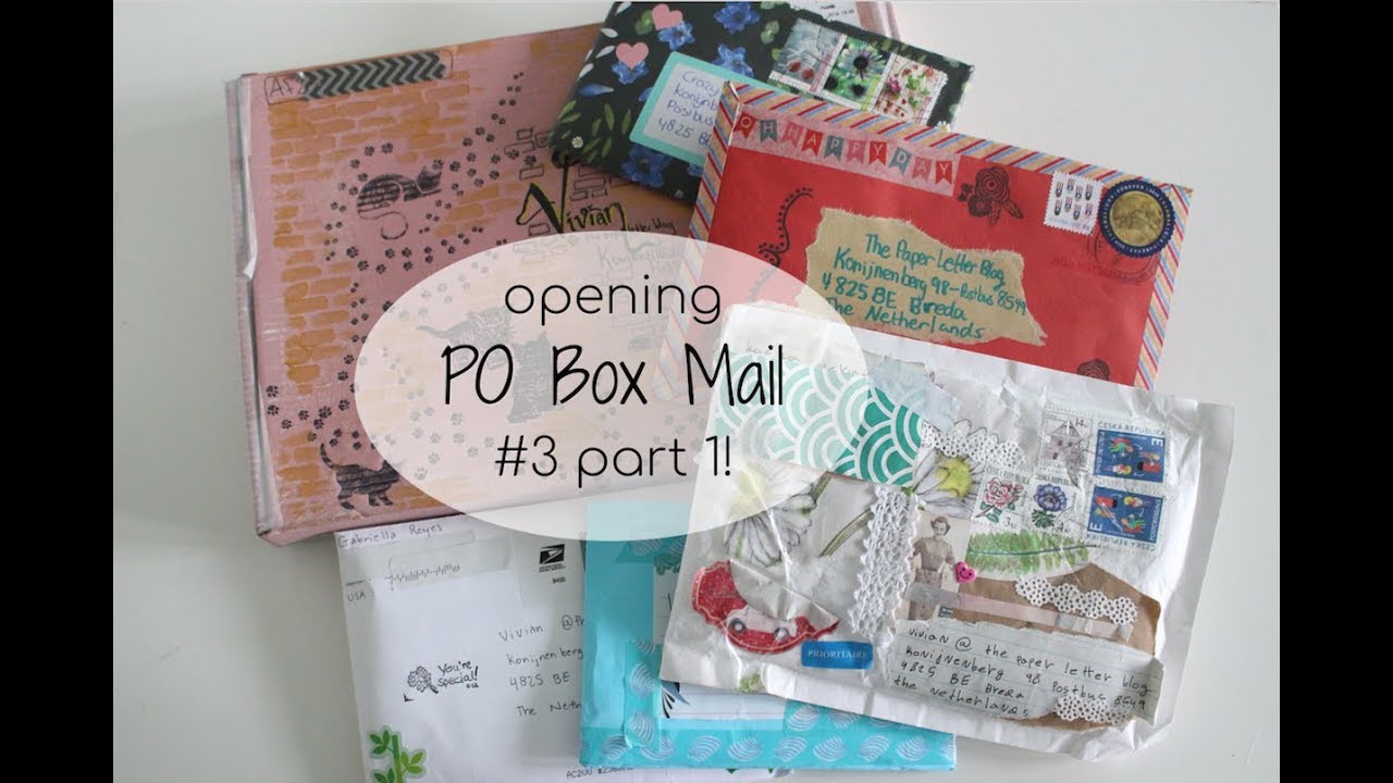 Opening PO Box Mail #3 Part 1! - YouTube