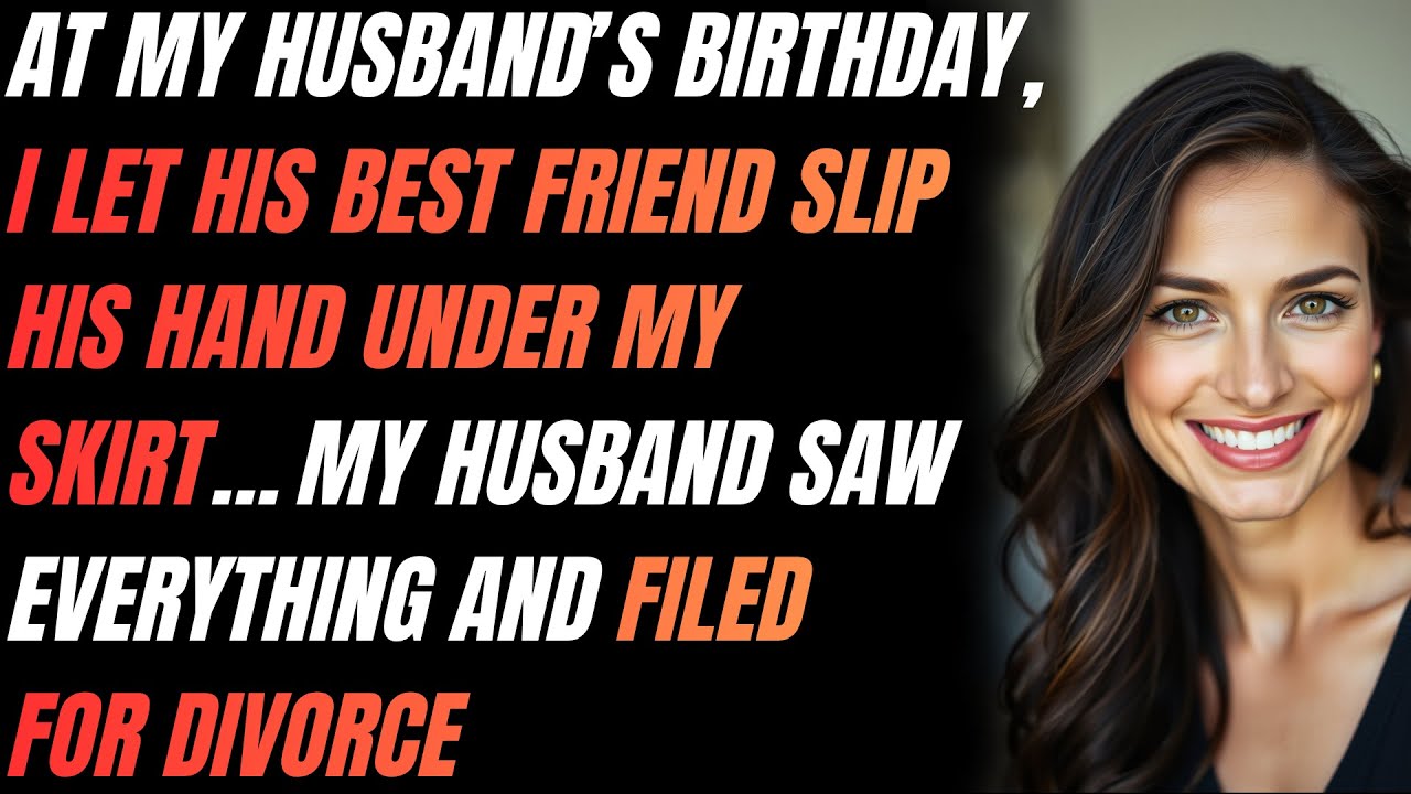 At My Husband’s Birthday, I Let His Best Friend Slip His Hand Under My ...