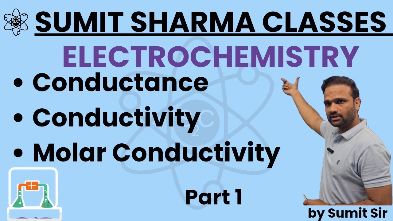 Electrochemistry, introduction, conductivity,conductance and molar ...