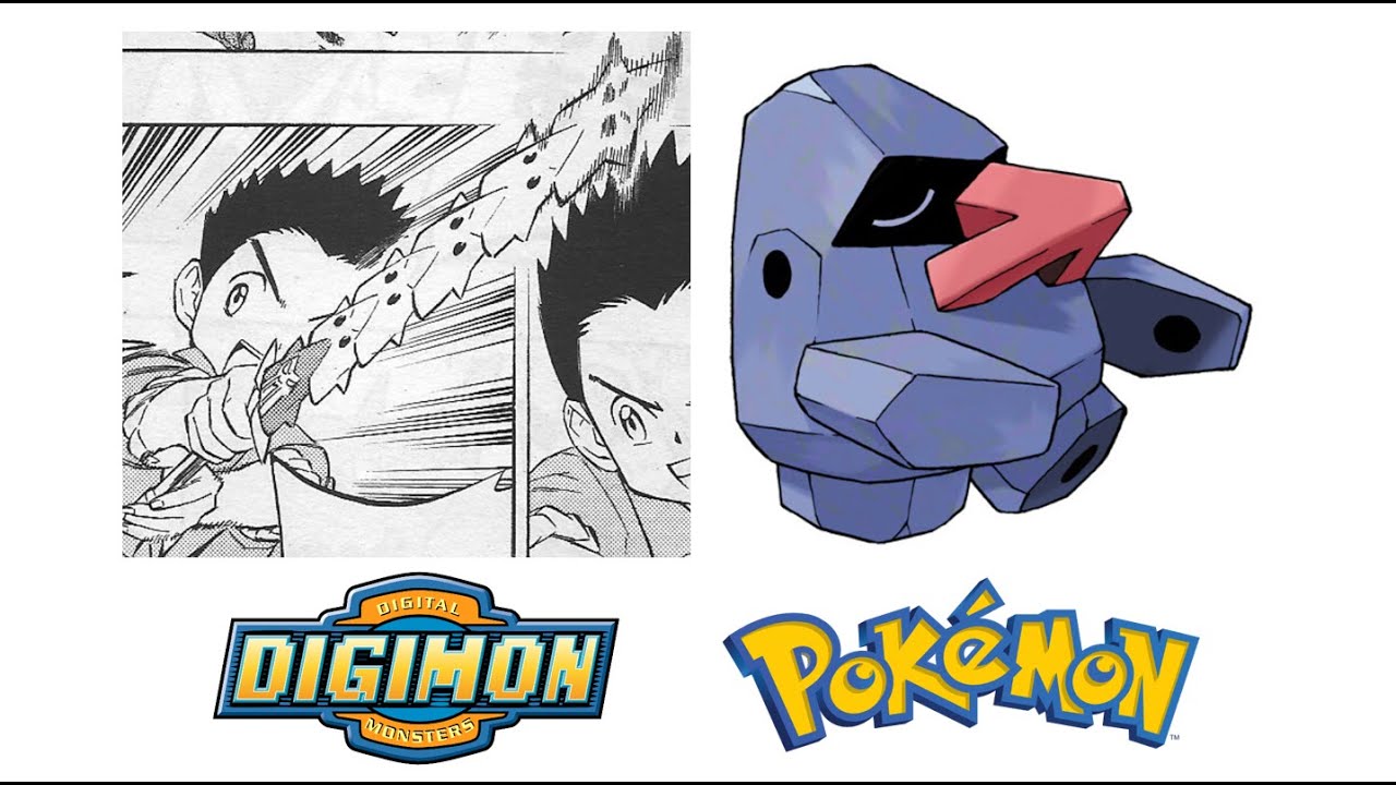 Digimon-Pokemon Fusion: Chibick Sword & Nosepass - YouTube