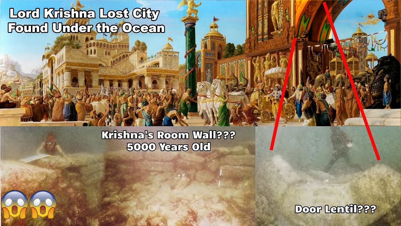 Lord Krishna Lost City Found in Indian Ocean | 3100 B.C | The Dwarka ...
