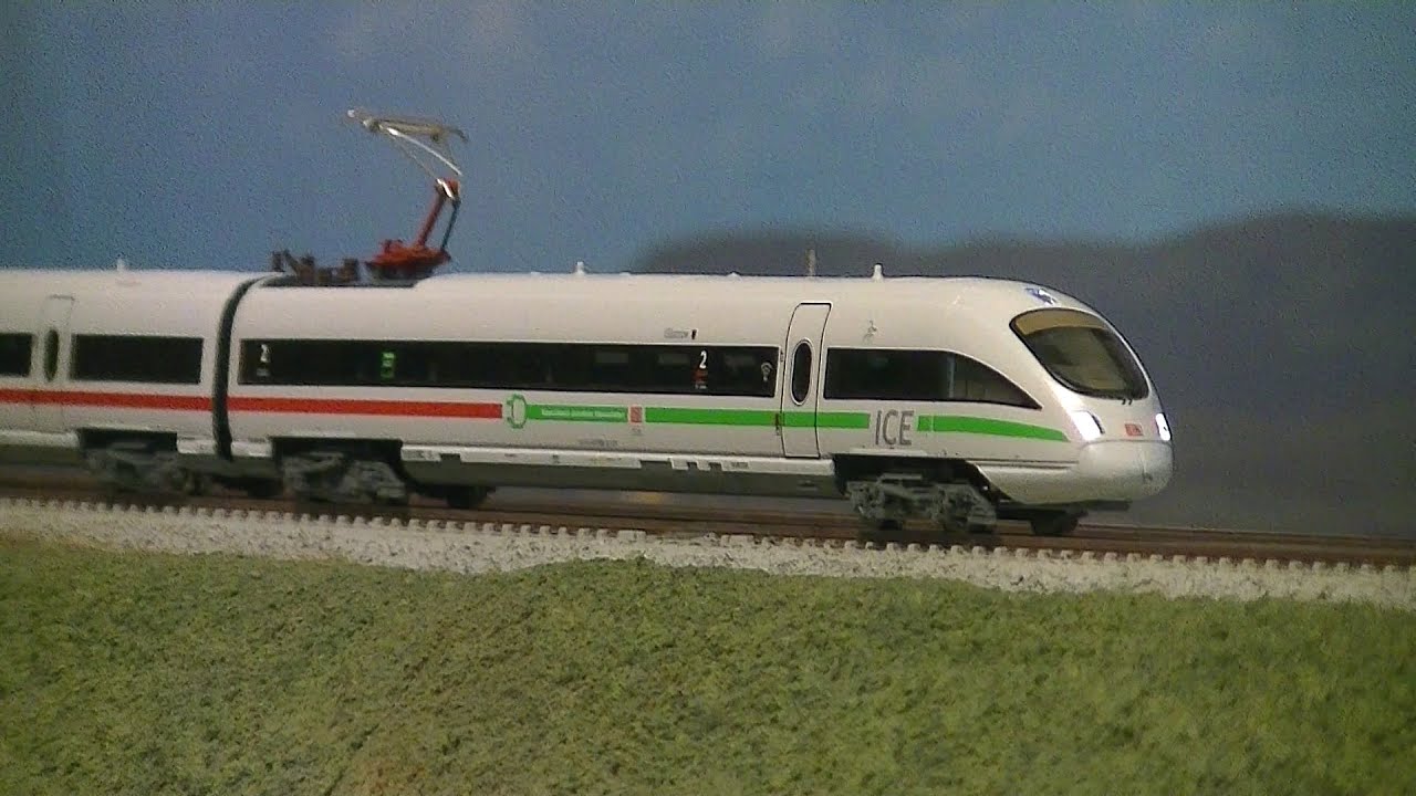 ICE T Electrical multiple unit ICE class 411, DB AG Fleischmann N scale ...