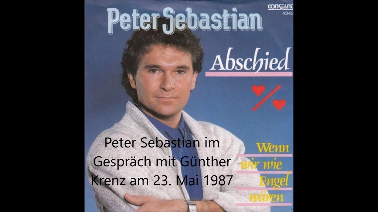 Peter Sebastian im Gespräch mit Günter Krenz 1987 - YouTube