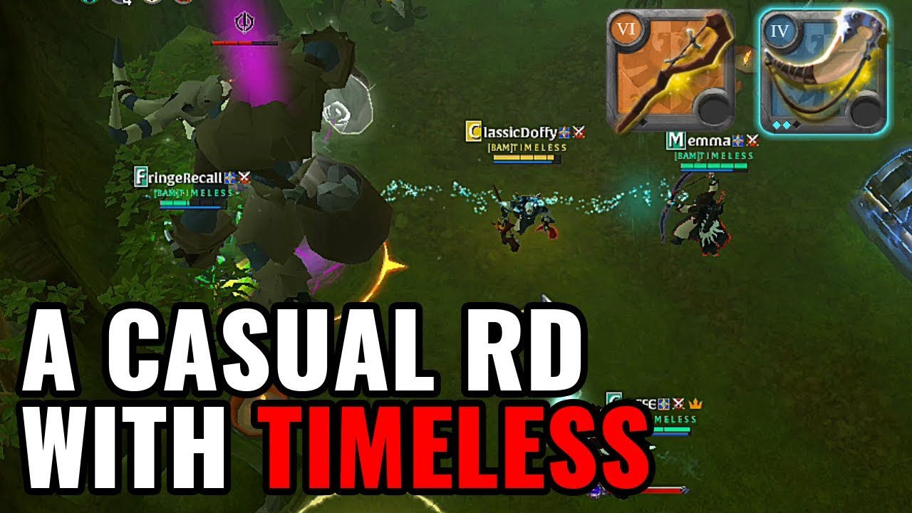 A Casual RD With T I M E L E S S | Druidic Staff & Mistcaller | Albion ...