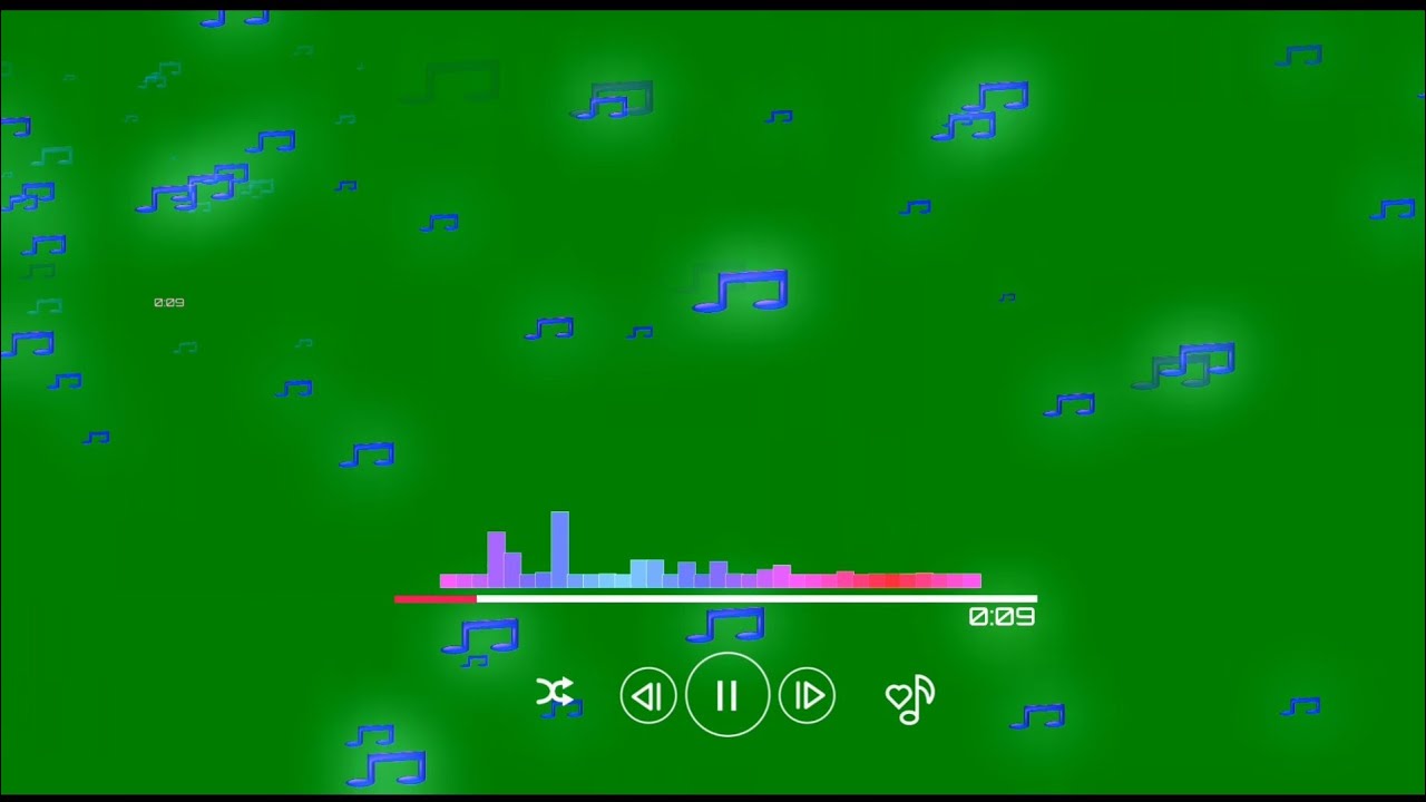 GREEN SCREEN SPECTRUM | GREEN SCREEN PLAY MUSIC - YouTube