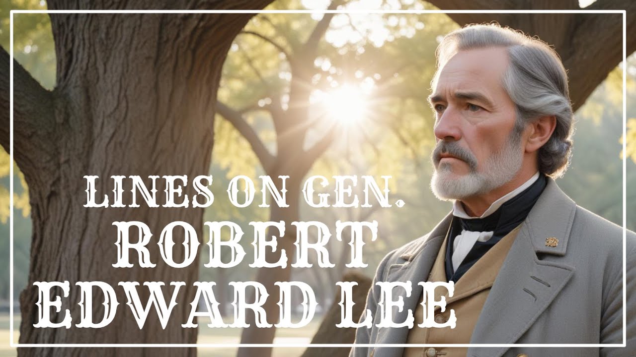 H.P. Lovecraft | LINES ON GEN. ROBERT EDWARD LEE [Poetry] - YouTube