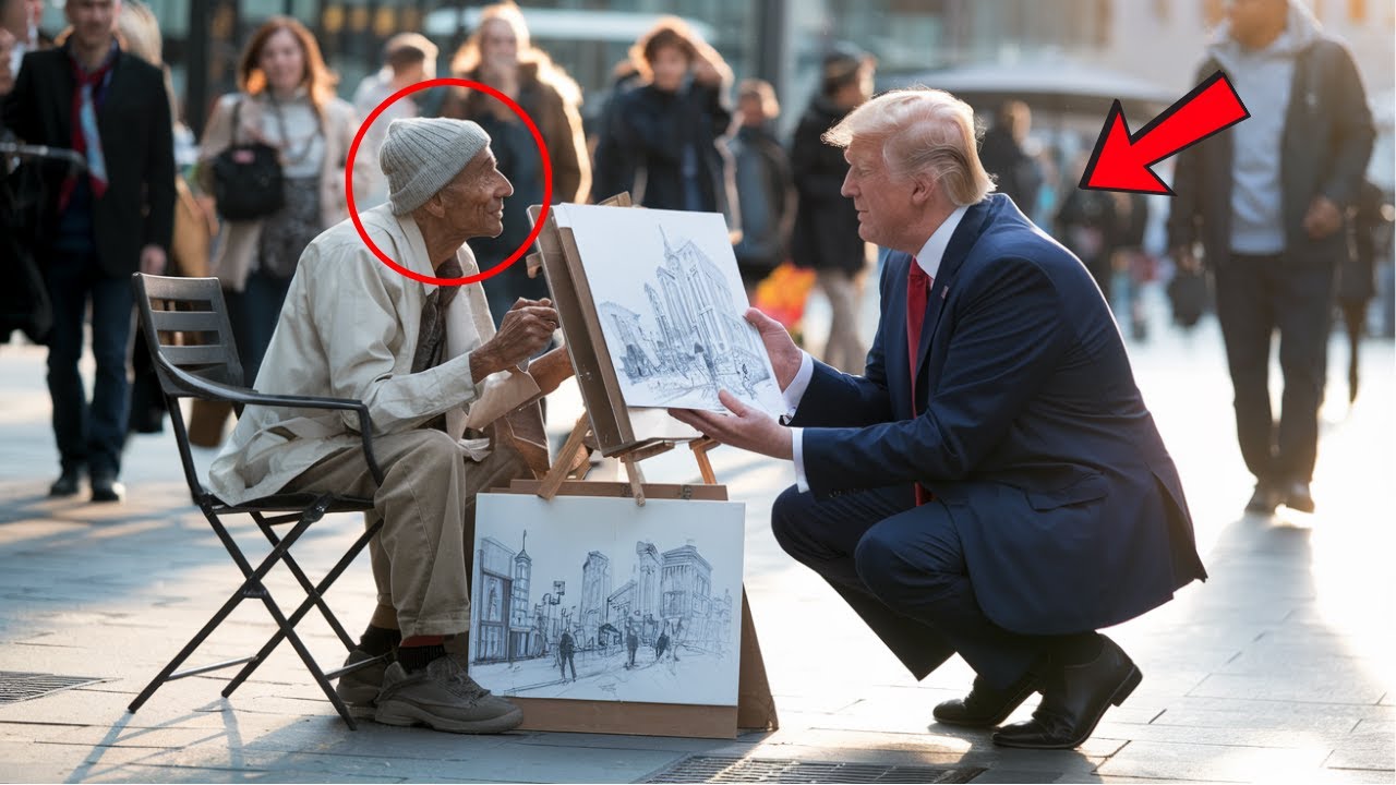 The Homeless Artist Who Changed a City’s Heart - YouTube