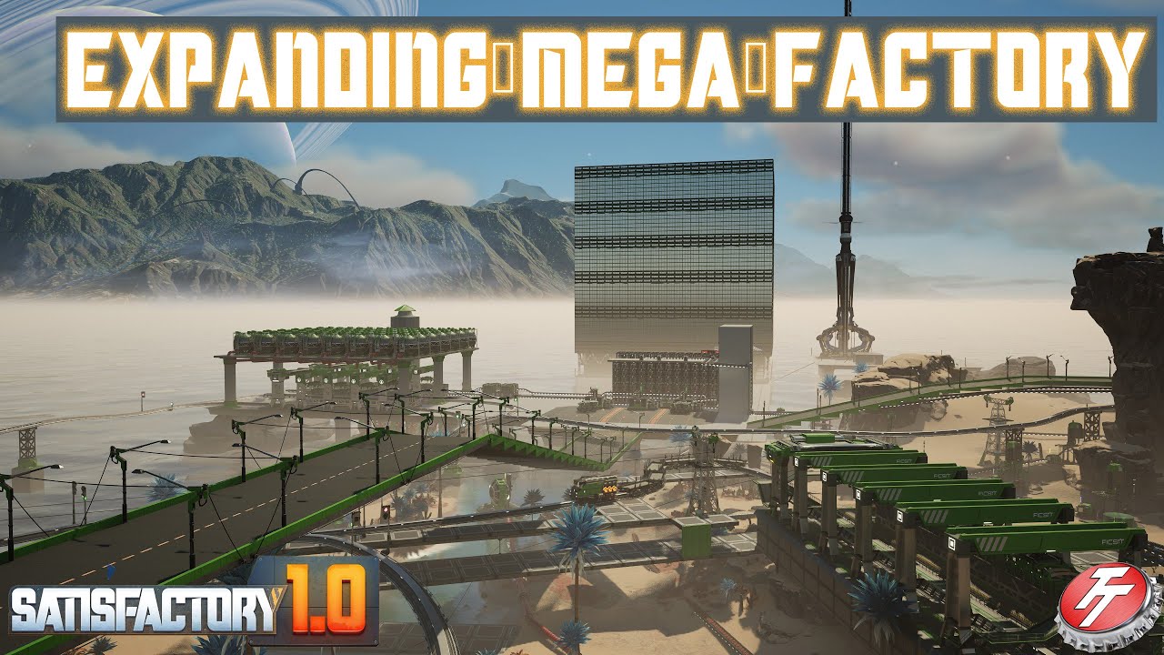 MEGA FACTORY - NEW MILESTONES! MULTIPLAYER EXPLORATION FACTORY BUILDING ...