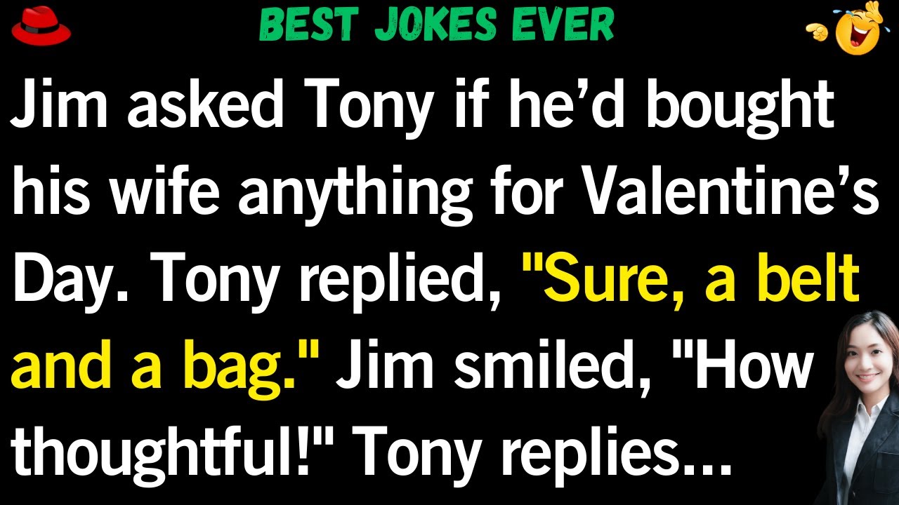 New Jokes🤣 |"Tony’s Valentine’s Day Gift: . | #humor - YouTube