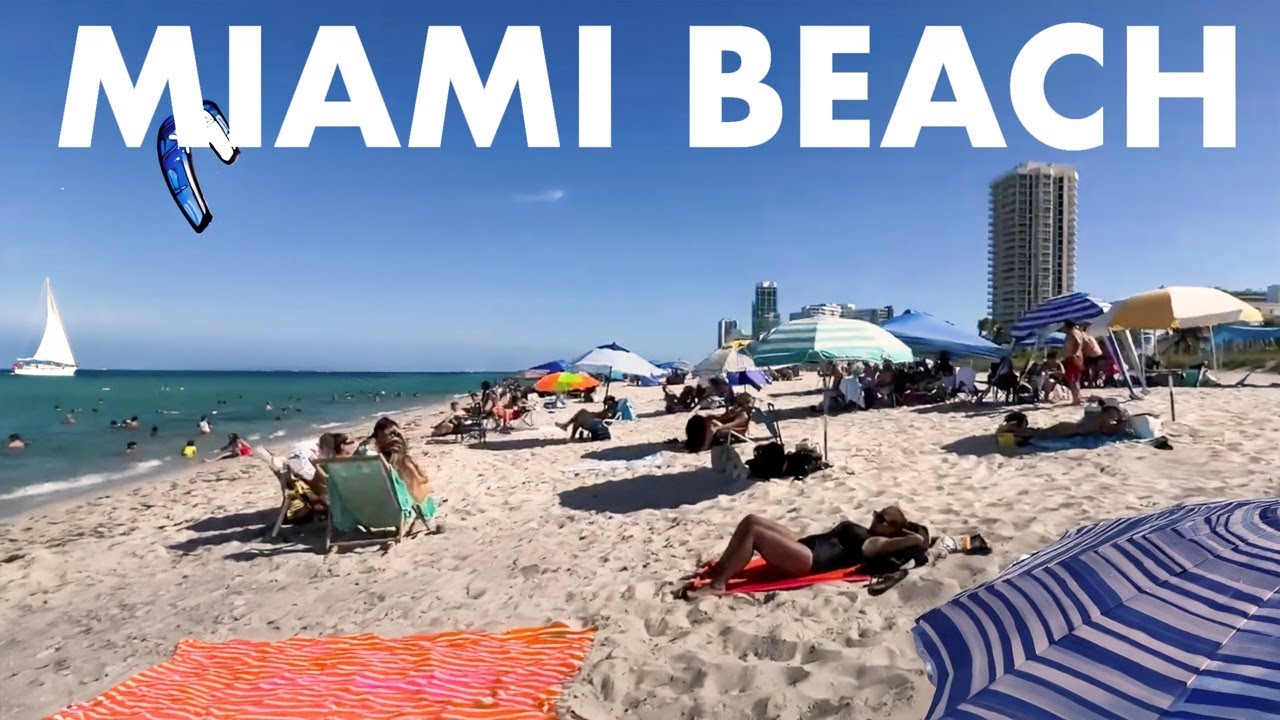 Miami Beach LIVE Exploring North Beach Sunday July 27 - YouTube