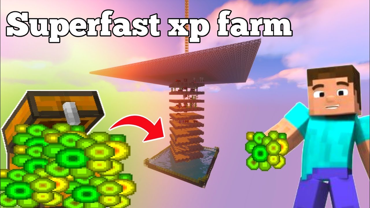 ⚡ SUPERFAST XP FARM in Minecraft! - YouTube