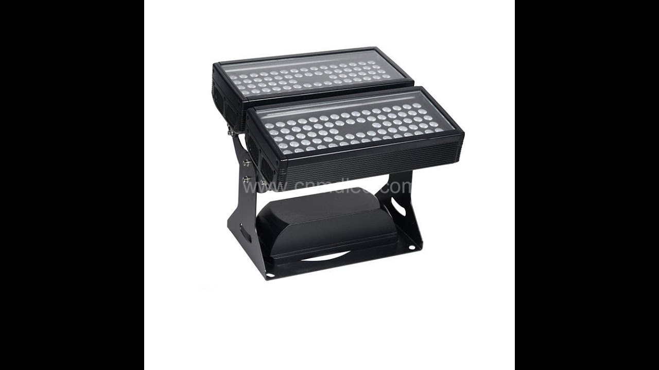 DMX Full-color LED Floodlight 72W144W288W 360W 560W Facade Wall Washer ...