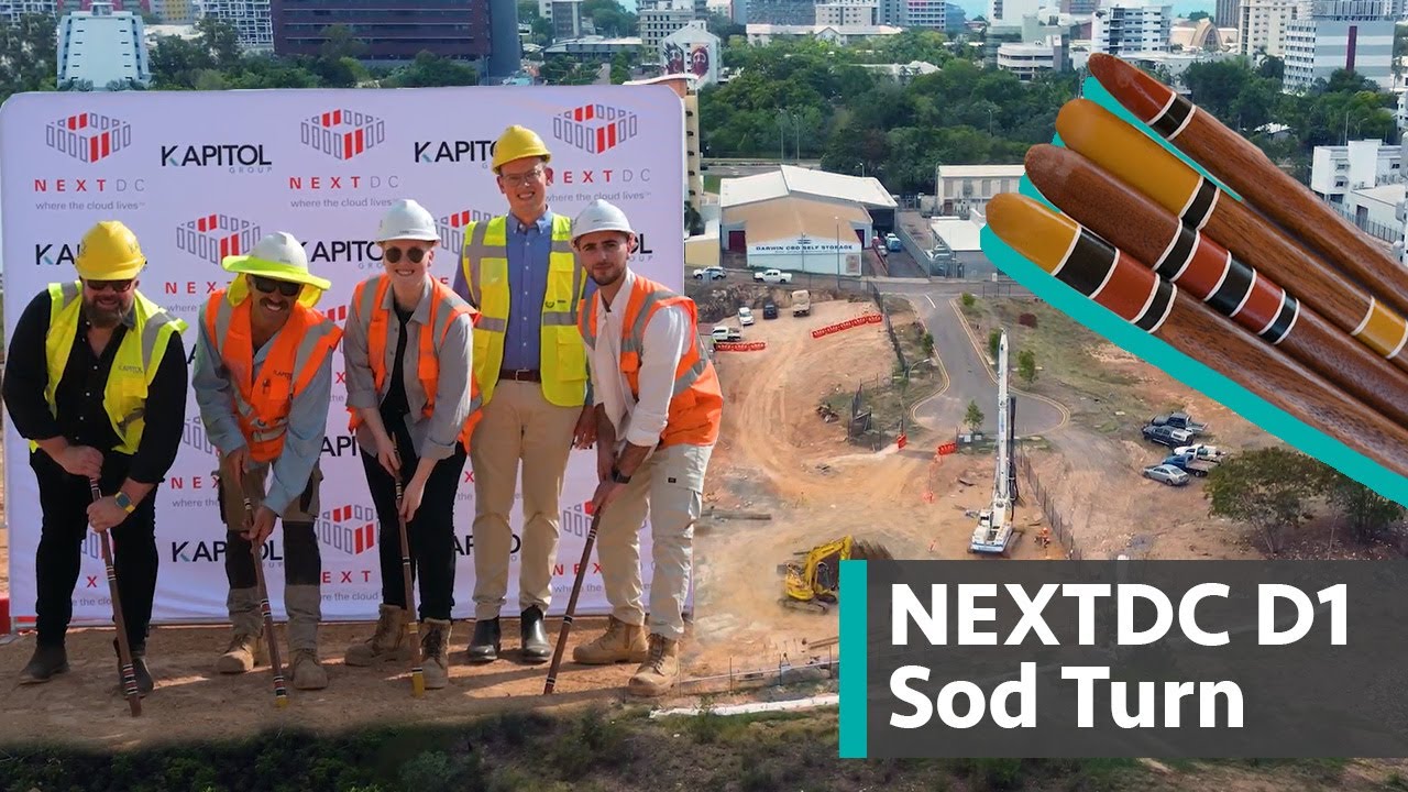 PROJECT ANNOUNCEMENT - DARWIN D1 DATA CENTRE WITH @NEXTDC - YouTube