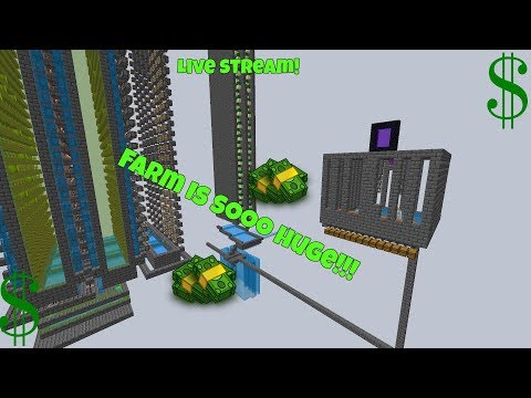 BIGGEST FARM ON THE SERVER! - YouTube