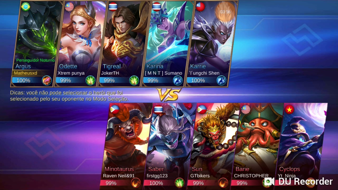 Jogando um mobile legends solo classico#@ - YouTube
