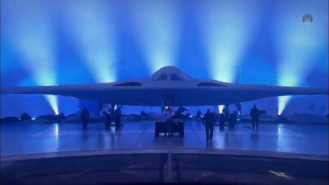 US Air Force unveils new B-21 Raider stealth bomber - YouTube