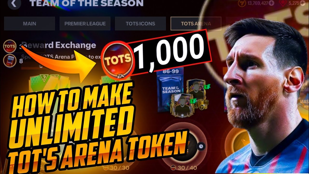 ഇങ്ങനെ ചെയ്താൽ UNLIMITED TOTS ARENA TOKEN കിട്ടും 💯HOW TO GET TOTS ...