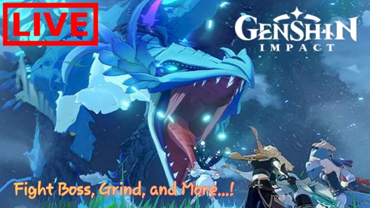 Genshin Impact - Fight Boss, Grind, and More ! Lets try Co-op - YouTube