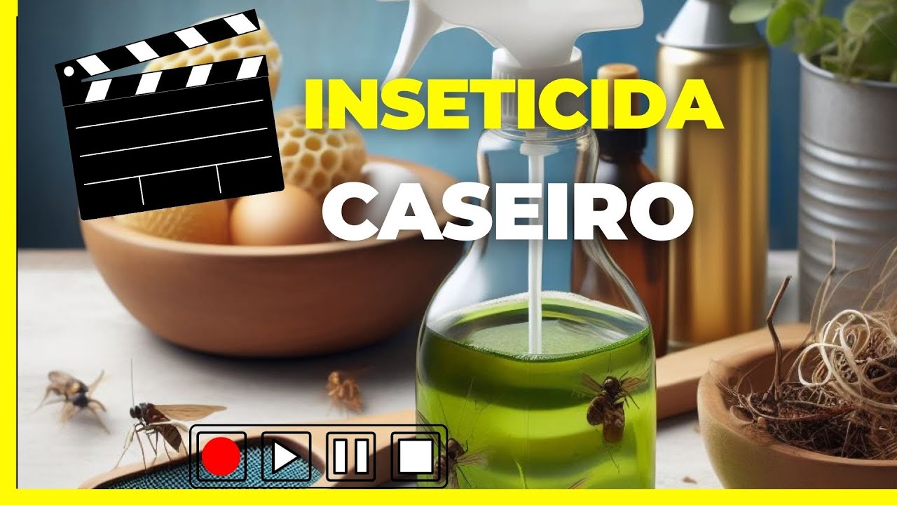Inseticida Caseiro com Óleo Vegetal e Detergente Neutro - YouTube