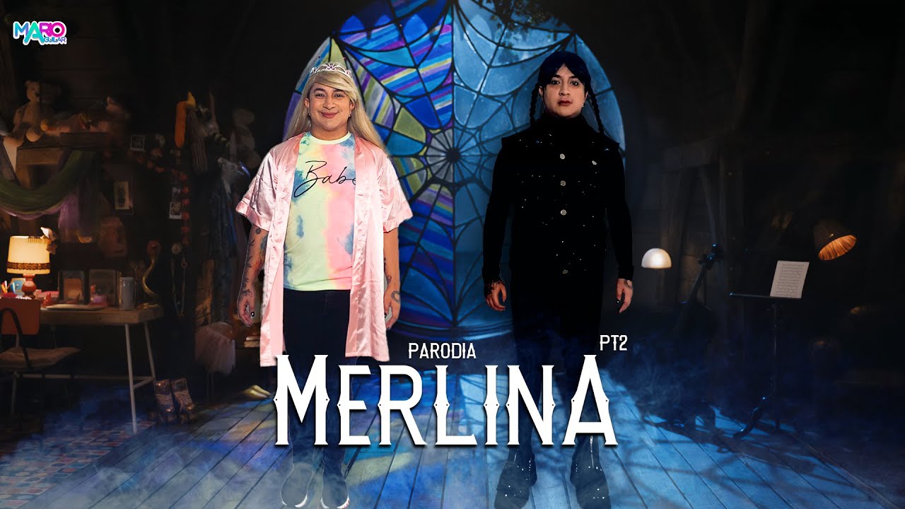 Merlina parodia parte 2 | Mario Aguilar - YouTube