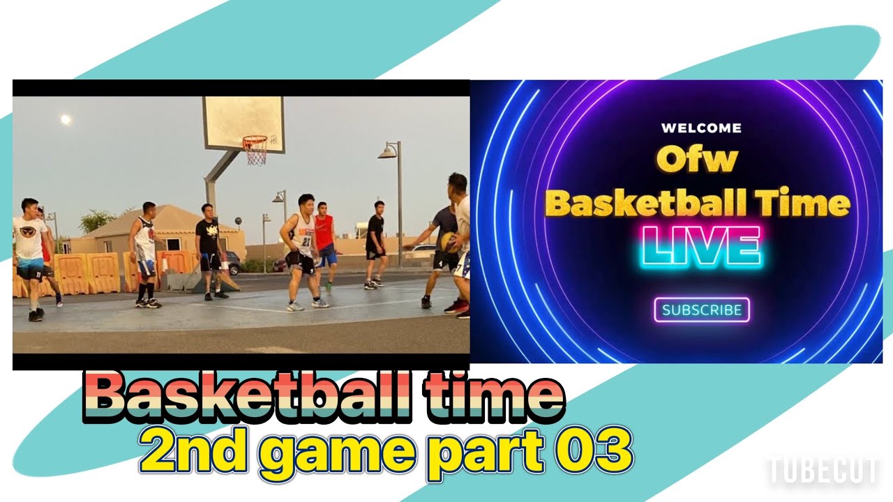 Basketball time 2nd game part 03 #buhayofw #basketball #ofwlife # ...