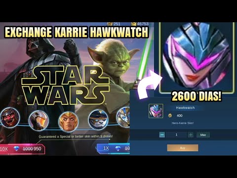 GET KARRIE HAWKWATCH FOR ONLY 2600 DIAS / STARWARS EVENT - YouTube