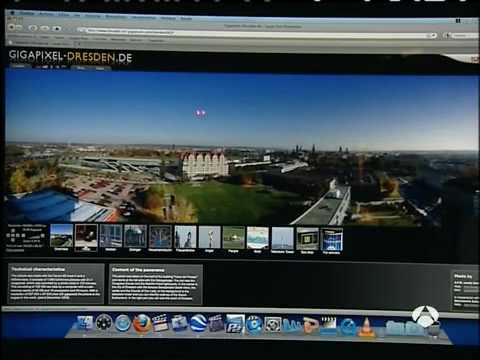 Television News - Antena 3 - Spanien - www.dresden-26-gigapixels - YouTube