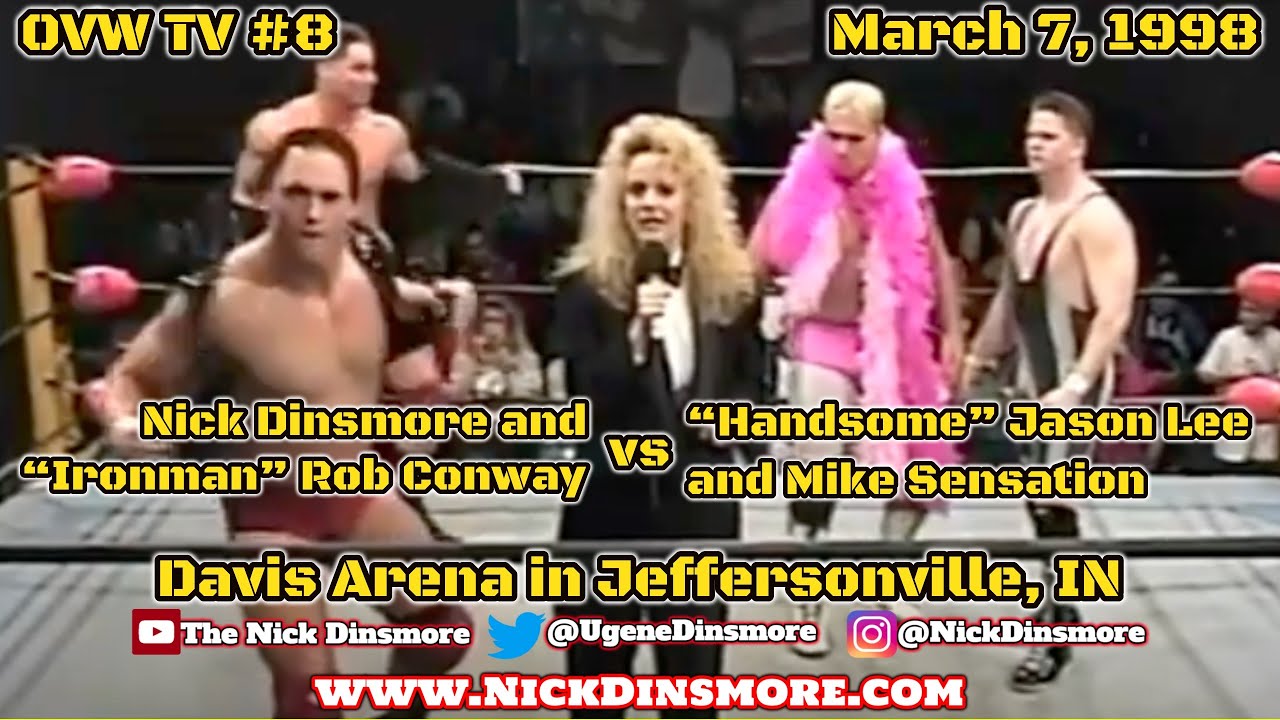 Nick Dinsmore and “Ironman” Rob Conway vs “Handsome” Jason Lee and Mike ...