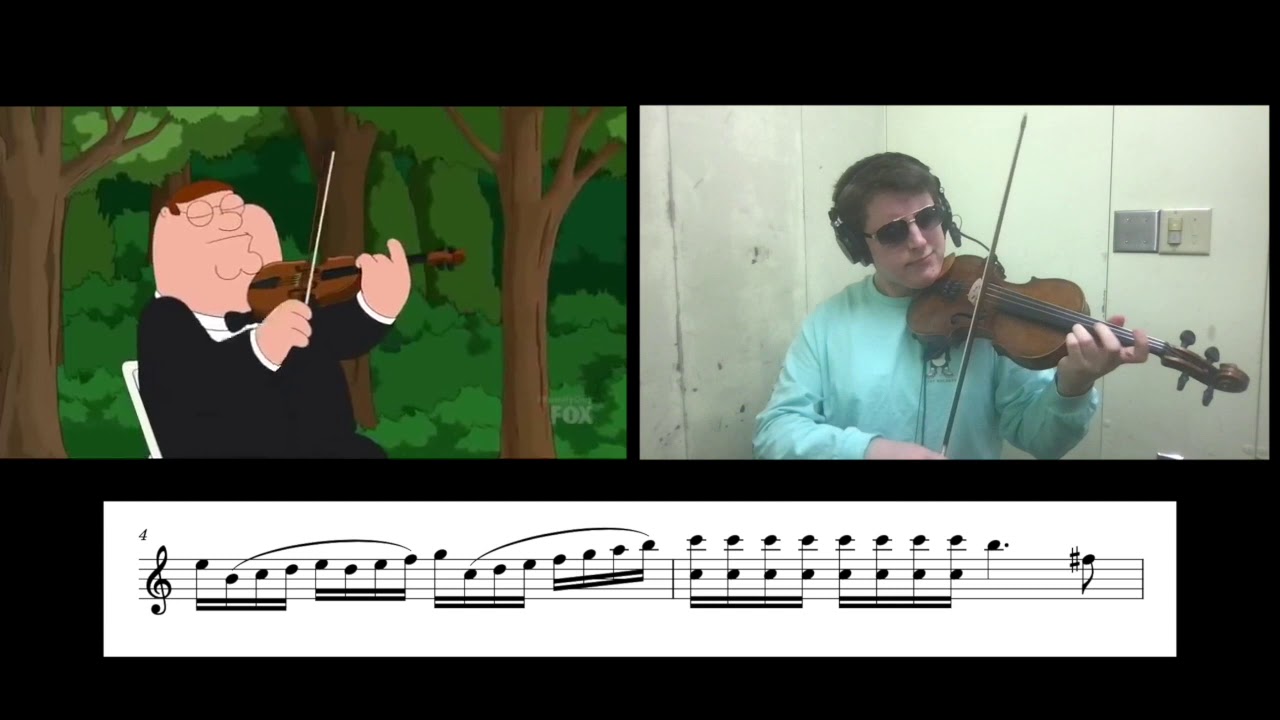 Peter Griffin Violin Solo - YouTube