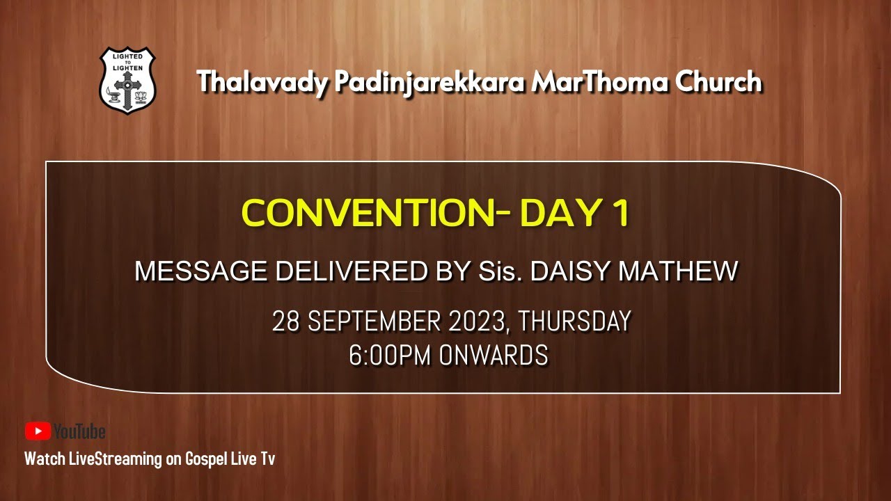 Thalavady padinjarekara convention Day-1 - YouTube