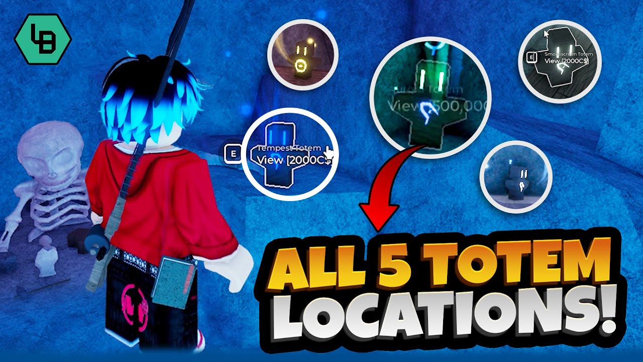All 5 Totem Locations in Fisch | Roblox - YouTube