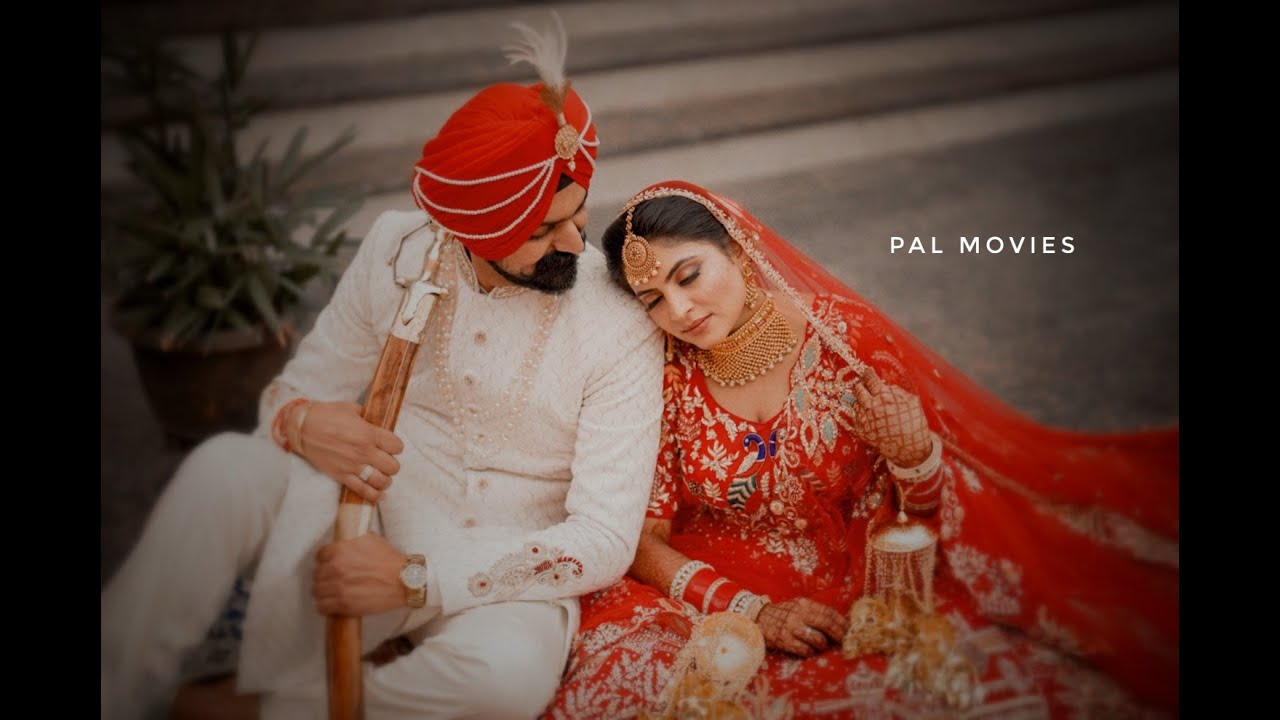 ROYAL SIKH WEDDING HIGHLIGHT 2023 MANDEEP & SARABJEET PAL MOVIES BAGHA ...
