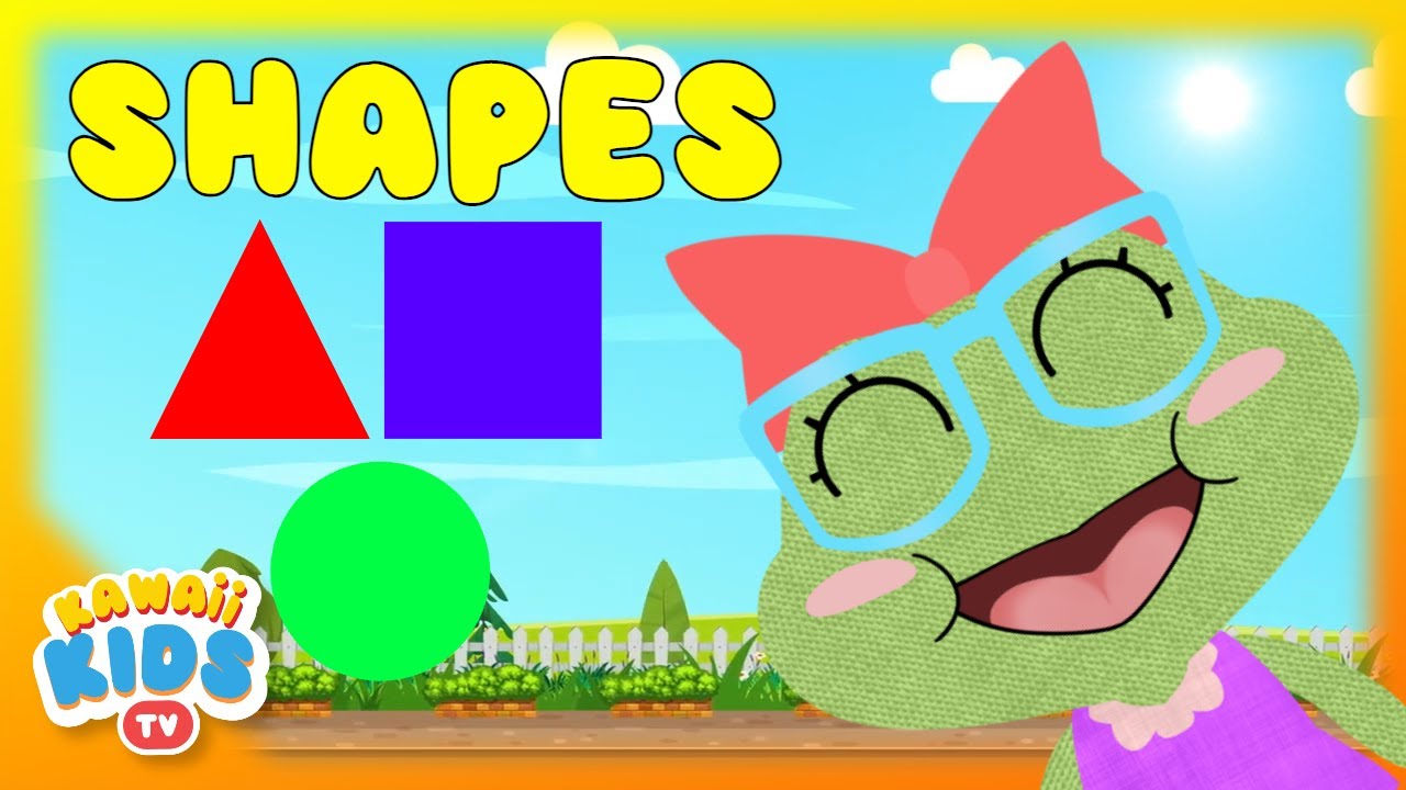 Learn Shapes | Shapes for Kids & Toddlers | Nursery Rhymes & Kids Songs ...