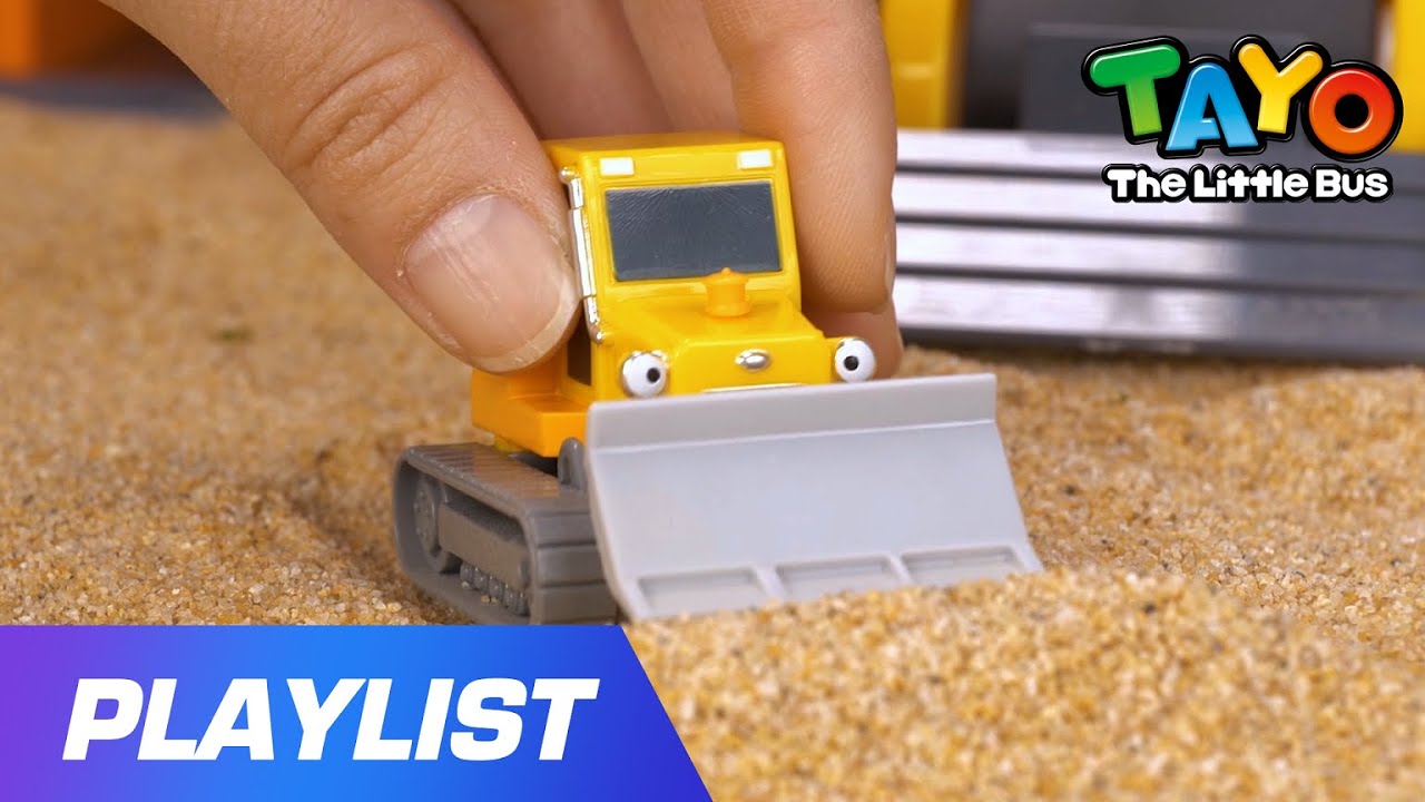 Strong Heavy Vehicles Song l Bulldozer Billy is happy! l Car Songs l ...